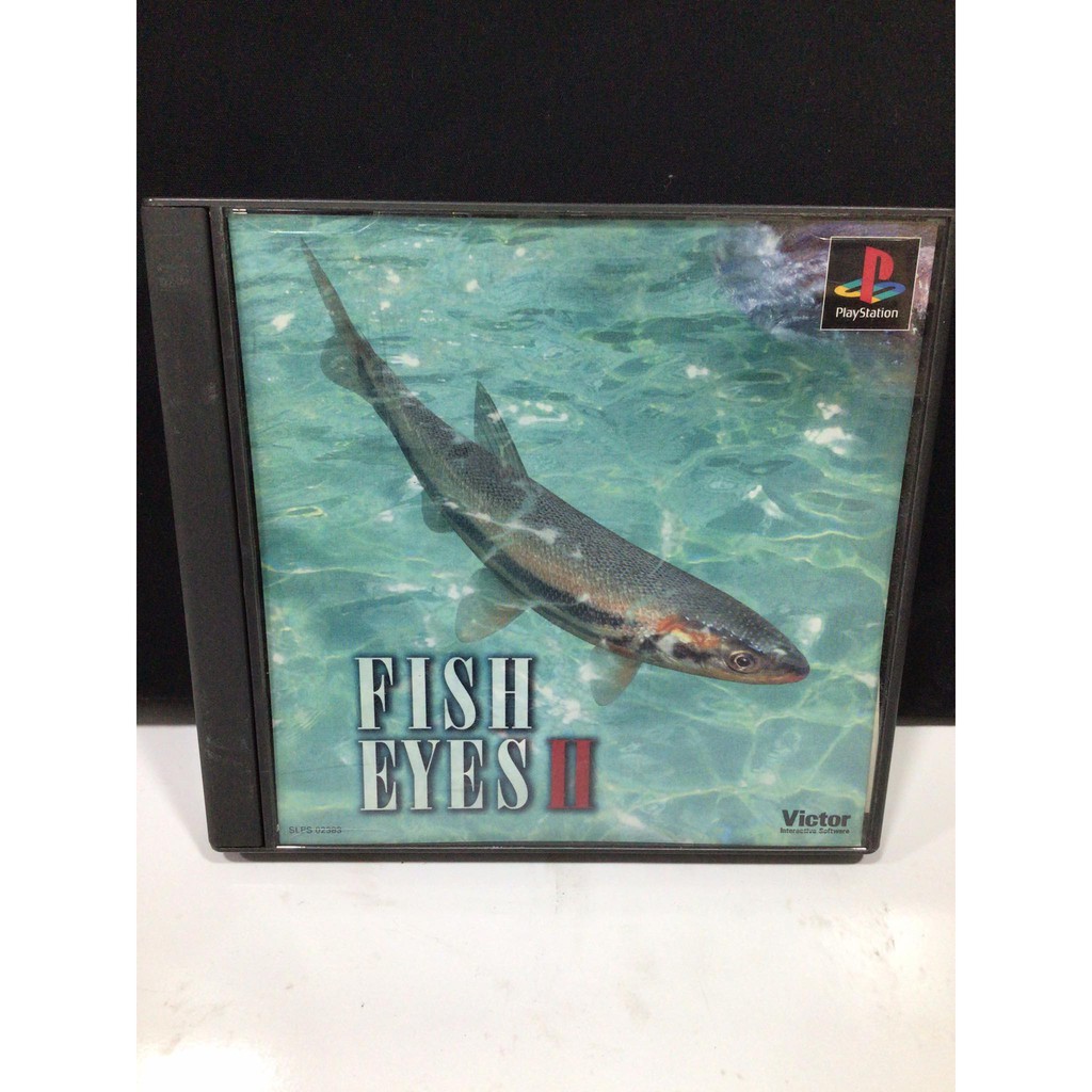 Original Disc [PS1] Fish Eyes II (Japan) (SLPS-02383) Reel Fishing 2 ...