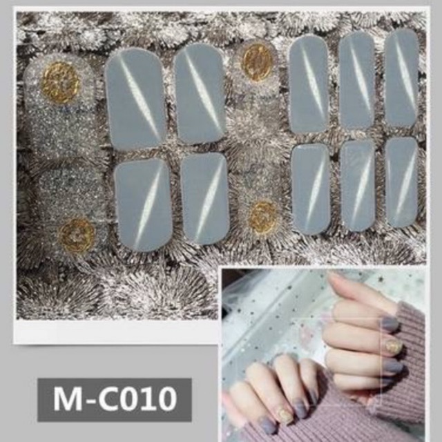 New Design Korea Full Nail Sticker | Shopee Malaysia