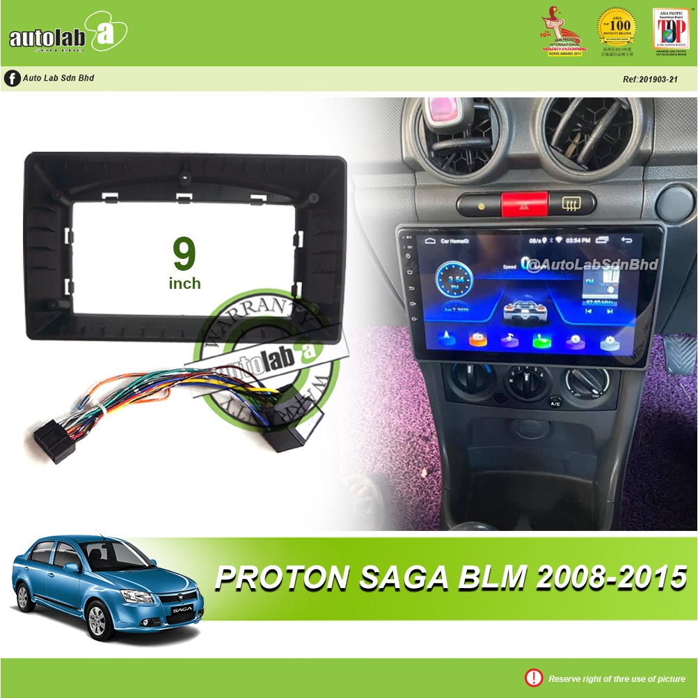 Android Player Casing 9" Proton Saga BLM 2008-2015 (with Socket Proton ...