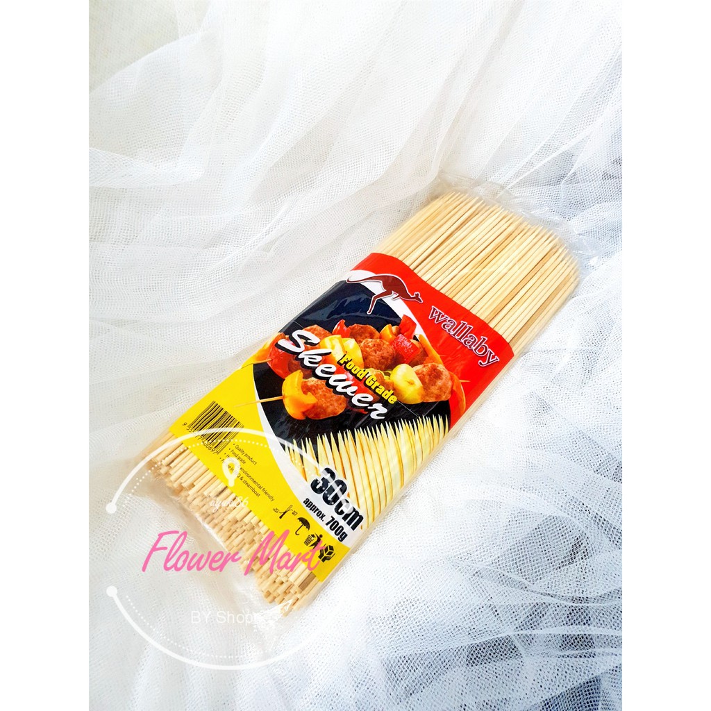 Lidi Kayu lidi Satay Bamboo Skewer food grade [ 700gm ] | Shopee Malaysia