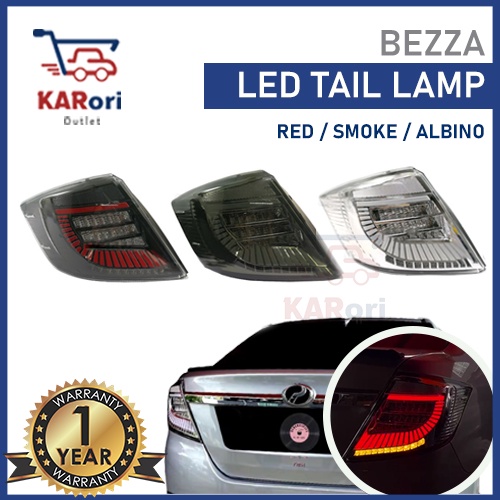 PERODUA BEZZA LED TAIL LAMP (2 PCS) / BEZZA DRAGON SCALE TAIL LAMP ...