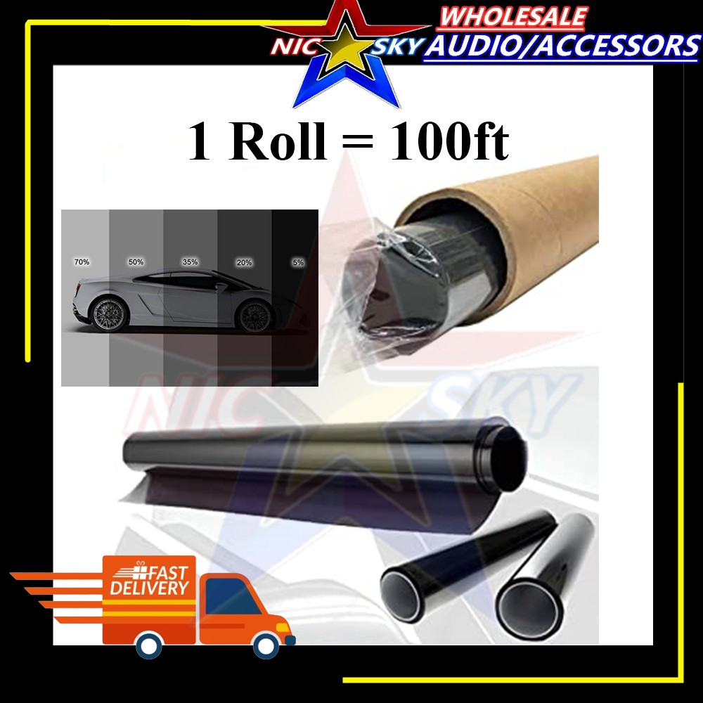Tinted Racing Kool 1 Roll Tinted Film / Window Solar Film / Tinted ...