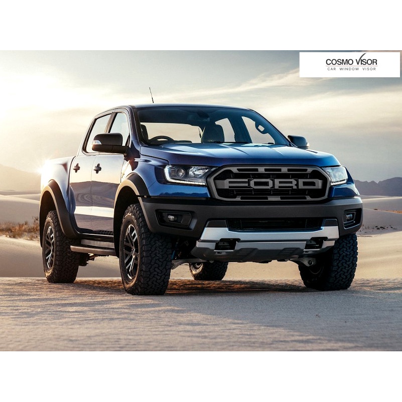 Ford Ranger / Raptor (T6 / T7) 2012 - 2022 Door Visor / Mugen Door ...
