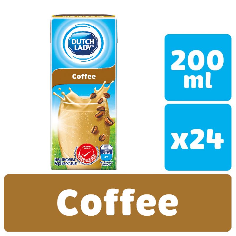 Dutch Lady Coffee (24 × 200ml) | Shopee Malaysia