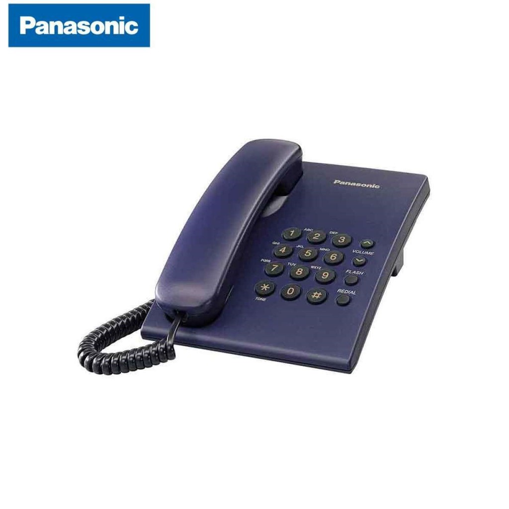Panasonic Basic Single Line Phone | KX-TS500ML KX-TS500 KXTS500 KXTS500ML (Telefon Talian ...