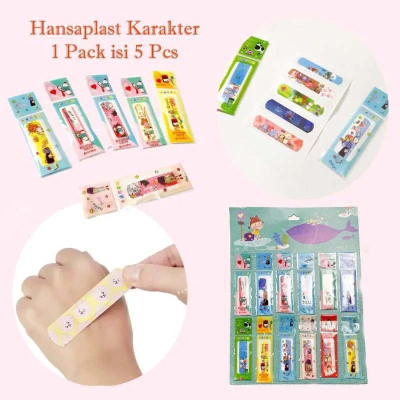 5-mixed Character Hansaplast/5-Mixed Cute Cartoon motif Hansaplast/5 ...