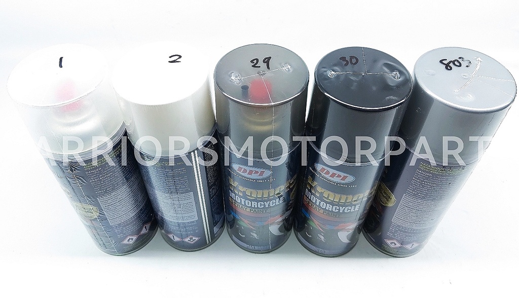 DPI (KROMOTO/AEROSOL) SPRAY PAINT MOTORCYCLE SPRAY MOTOR WARNE CLEAR ...