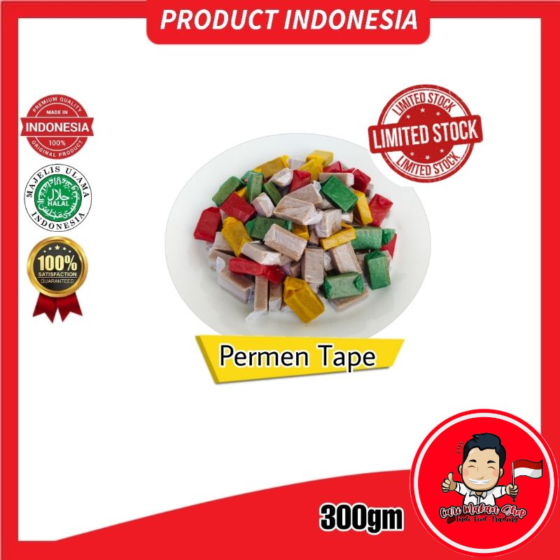 Traditional Permen Tape Repack 300gm Product Indonesia 🇮🇩 Gula Tapai ...