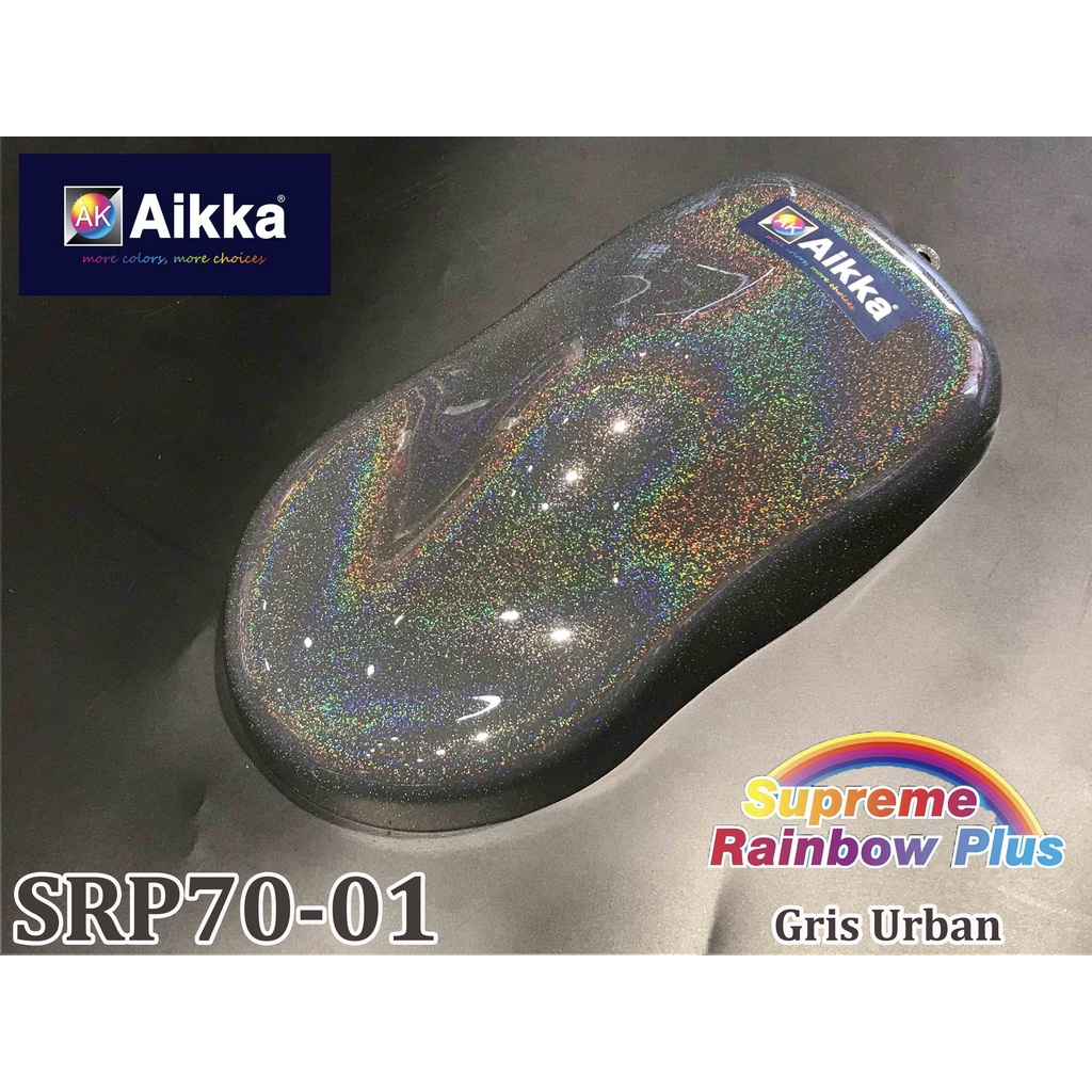 AIKKA SRP70-01 GRIS URBAN *** SUPREME RAINBOW PLUS 2K PAINT | Shopee Malaysia