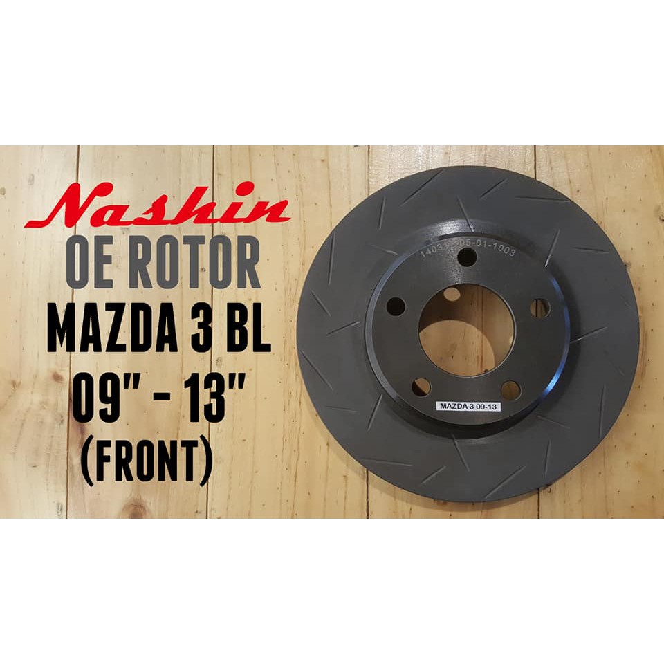 Nashin Mazda 3 BL / Mazda 5 OE Front Brake Disc Rotor | Shopee Malaysia