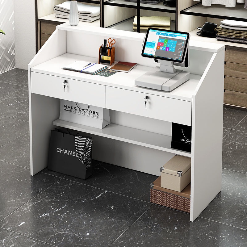 Cashier counter bar table company front desk small minimalist counter ...