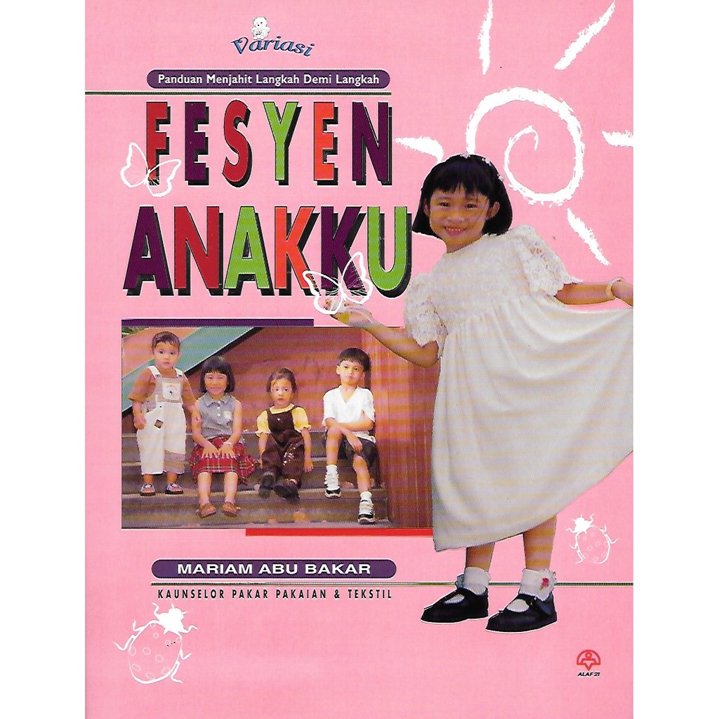 BUKU JAHITAN - VARIASI FESYEN ANAKKU | Shopee Malaysia