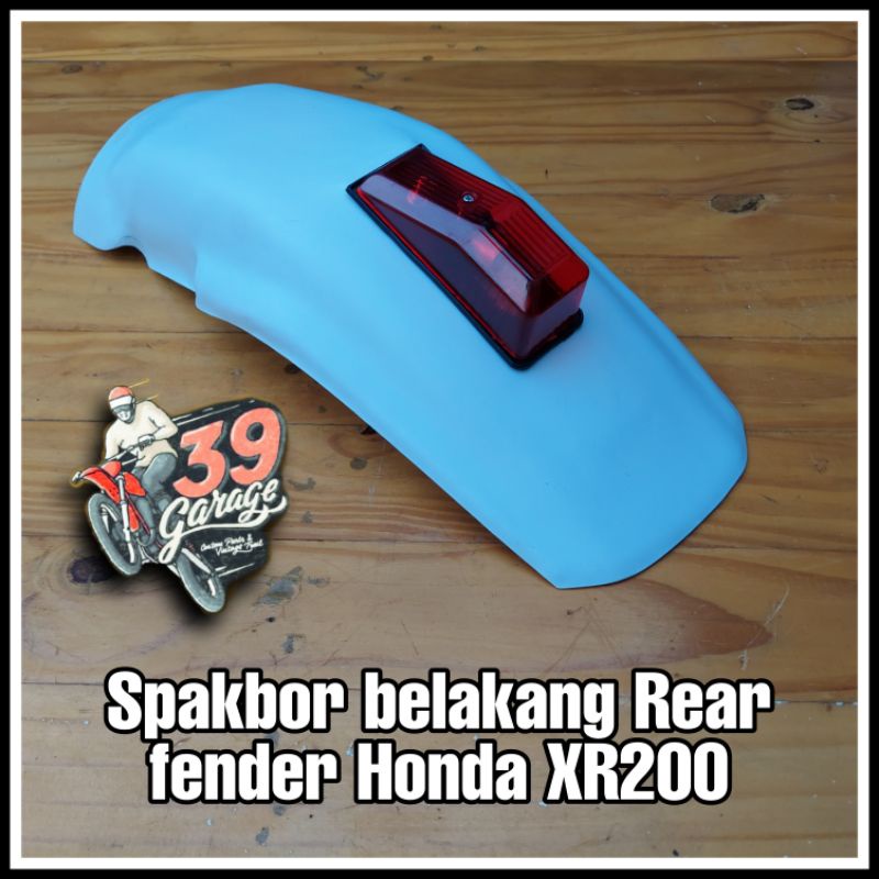 Honda XR 200 rear fender honda XLR 200 rear fender classic trail rear ...