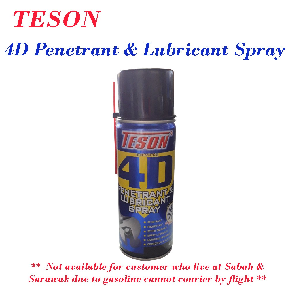Teson 4D Penetrant & Lubricant Spray | Shopee Malaysia