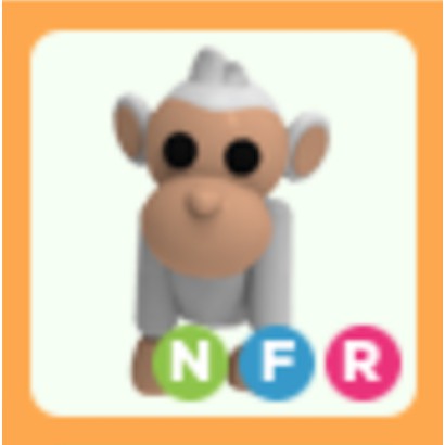 Adopt Me Legendary Neon Fly Ride Albino Monkey NFR | Shopee Malaysia