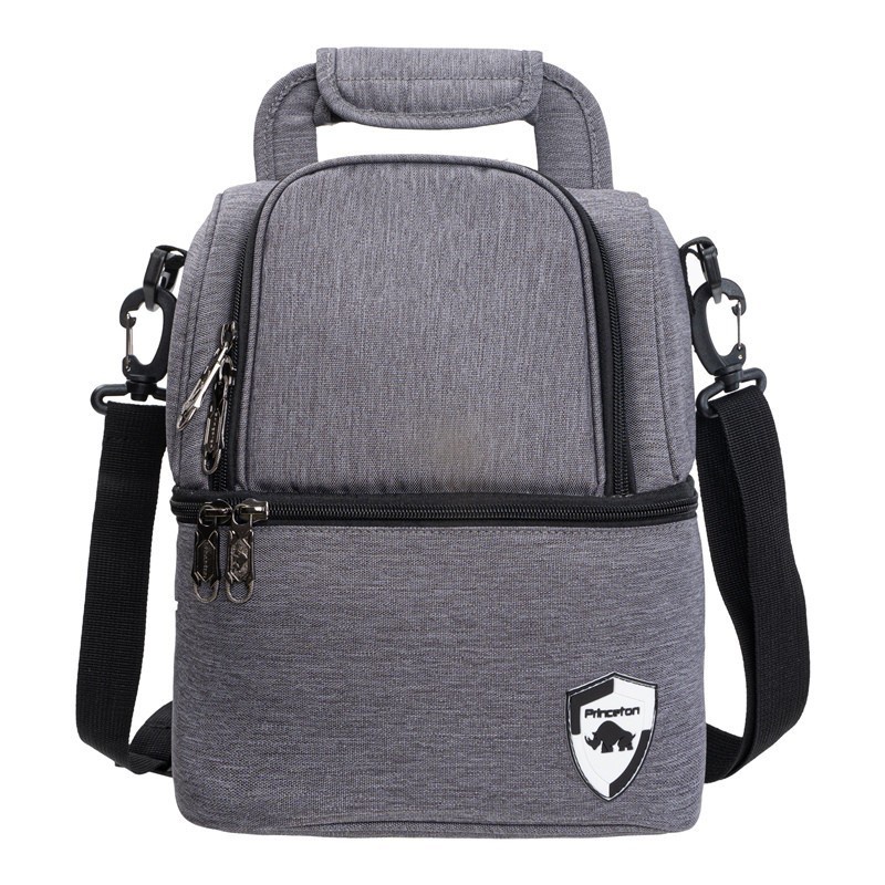 Princeton Double Layer Cooler Bag - Grey | Shopee Malaysia