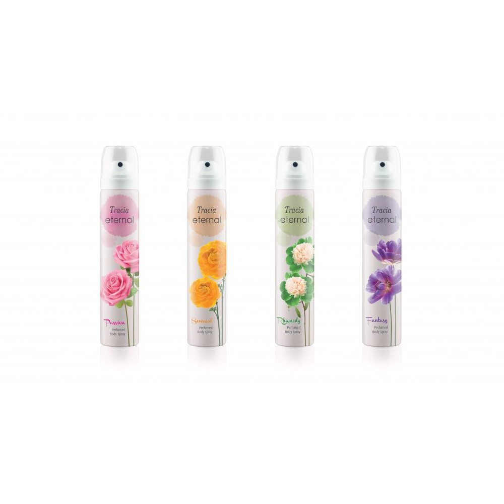 Tracia Eternal Purfumed Body Spray 75ml | Shopee Malaysia