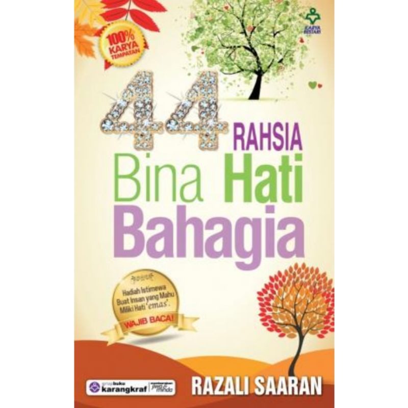 Buku 44 Rahsia Bina Hati Bahagia - Razali Saaran (KB/MOTIVASI) | Shopee ...