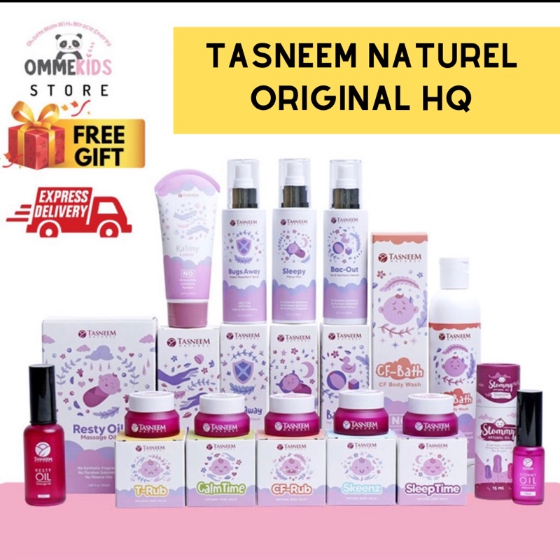 [ORIGINAL HQ] TASNEEM NATUREL BALM UTK BAYI | SET NEWBORN BABY ...