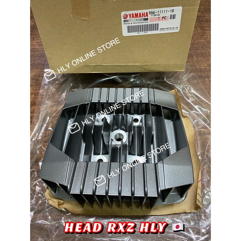 Cylinder Head Yamaha RXZ 100% Original HLY JAPAN🔥🔥🔥 | Shopee Malaysia