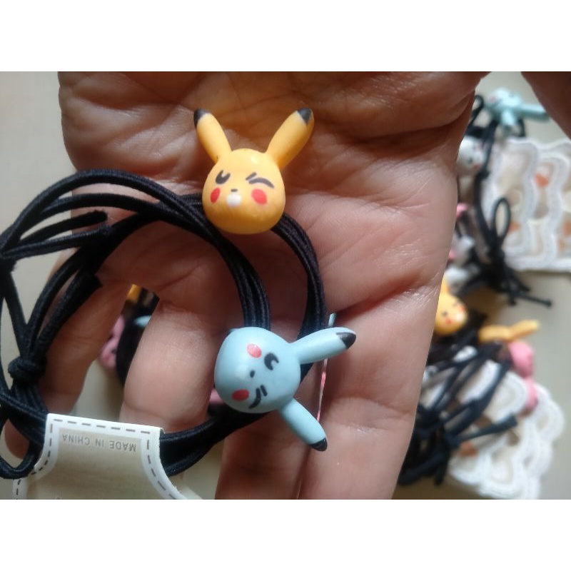 🐰 Pikachu Hair rope cutie 🐰 | Shopee Malaysia