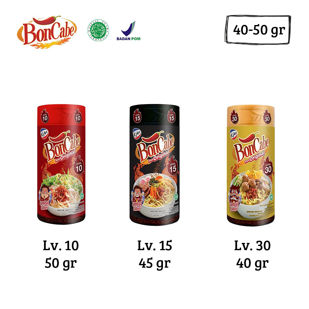 Bon Cabe Bottle Original Flavor Level 10/15/30 | Shopee Malaysia