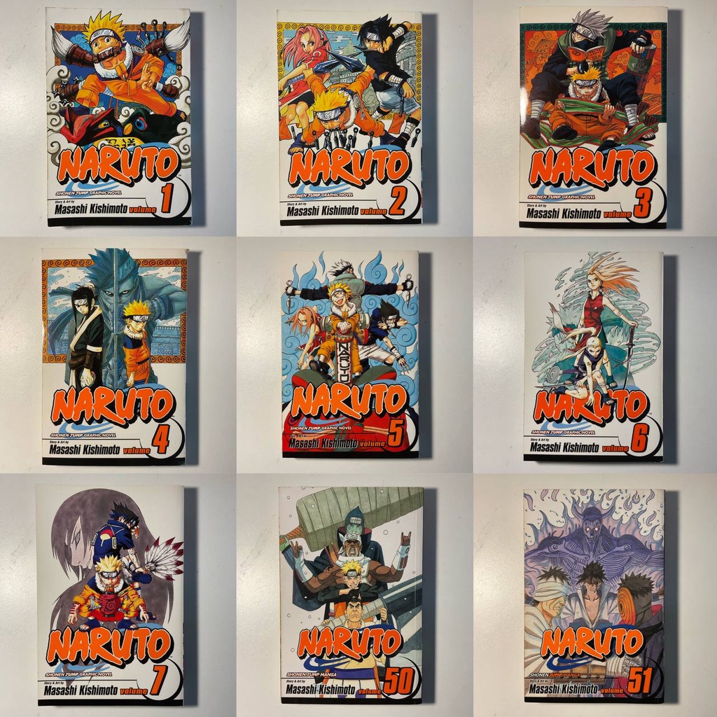VIZ MEDIA Naruto Manga (Preloved) | Shopee Malaysia