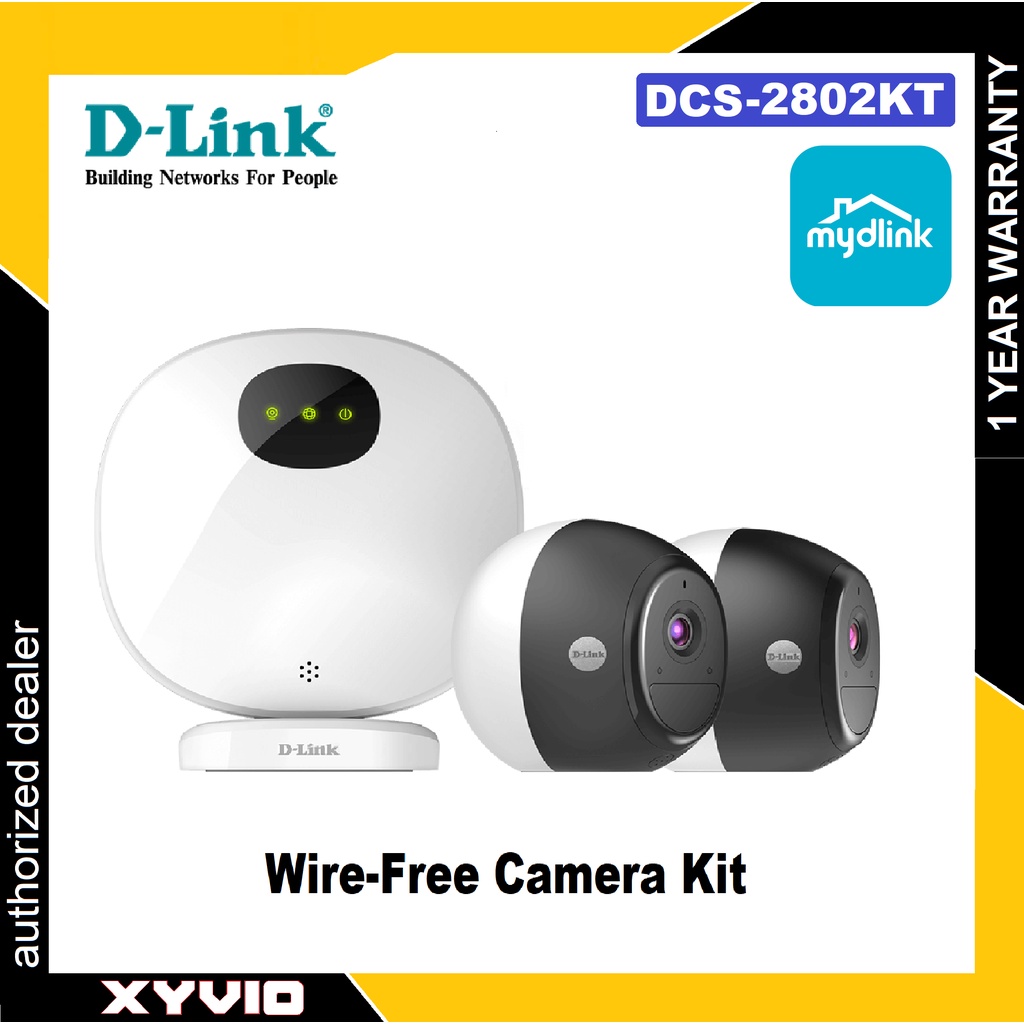 D-LINK DCS-2802KT mydlink Wire-Free Camera Kit / DCS-2800LH mydlink ...