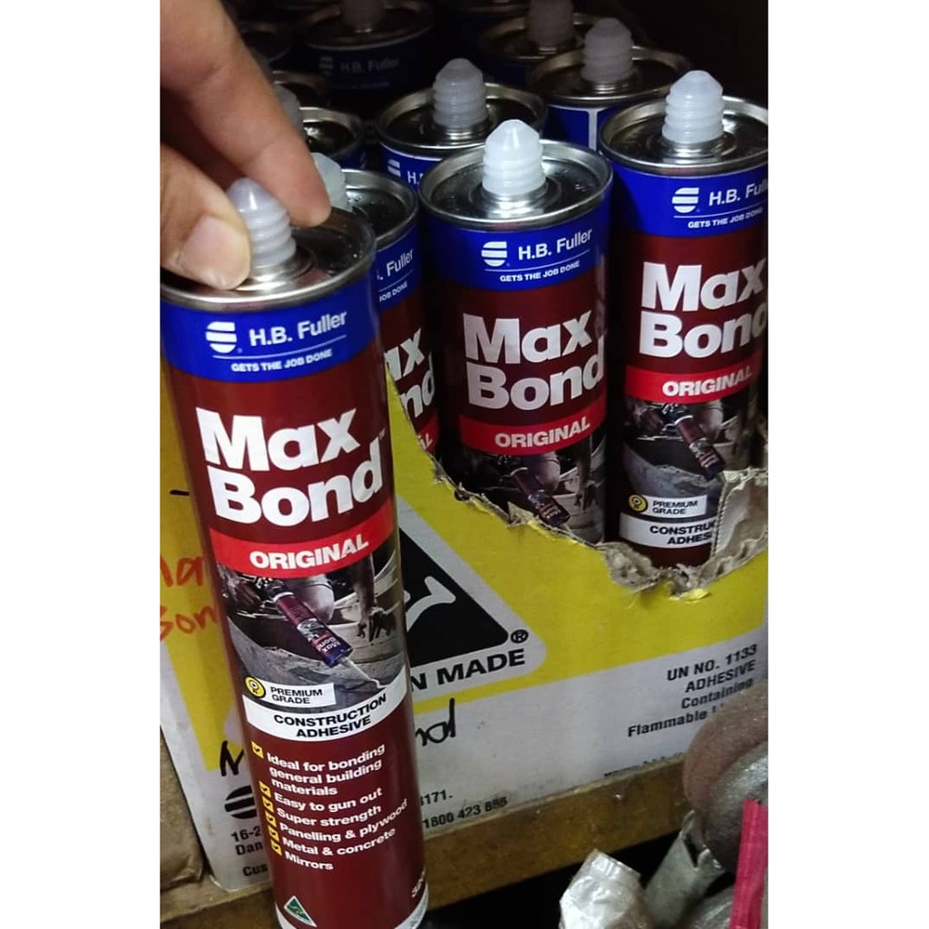 320g MAXBOND Construction Adhesive Silicone "MAXBOND" | Shopee Malaysia