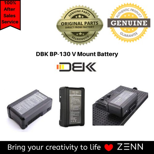 DBK BP-130 V Mount Battery | Shopee Malaysia