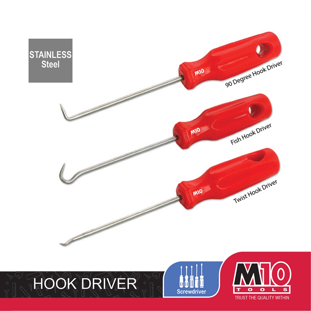 M10 Hook Driver - Hook Driver / Fish Hook Driver / Twist Hook Driver ...