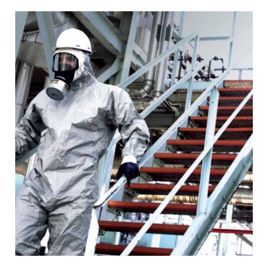 Baju Tychem F Dupont Original Tychem C Tyvek Chemical Suit UK 6000F ...