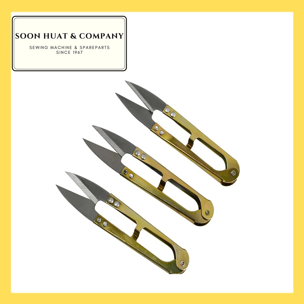 Pemotong benang kecil/Pengunting Benang/Kacip/Snipper/ U Shape Sewing ...