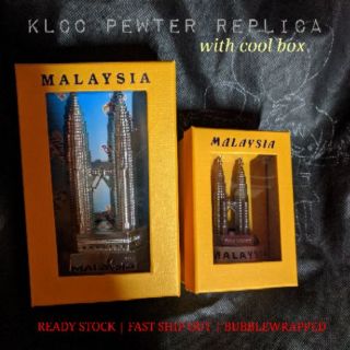 KLCC pewter statue for souvenir S and L | Shopee Malaysia