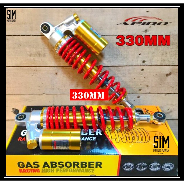 330MM 335MM GAS ABSORBER APIDO AJI RACING C70 GBO EX5 KRISS RXZ BEST ...