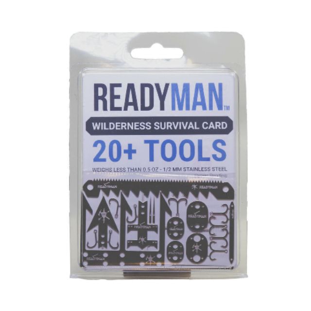 READYMAN Survival Cards (Wilderness) | Shopee Malaysia