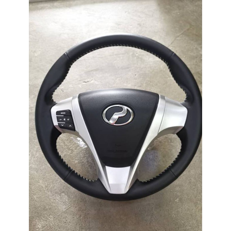 PERODUA BEZZA (2020) STEERING WHEEL LEATHER WITH MULTIFUNCTION SWITCH ...