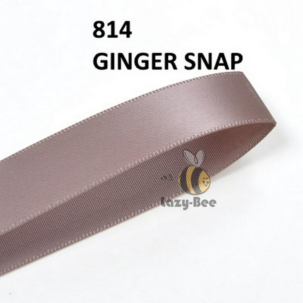 IVORY CREAM BROWN 5Meter 2.5cm 3.8cm 5cm Premium Quality Double Face ...