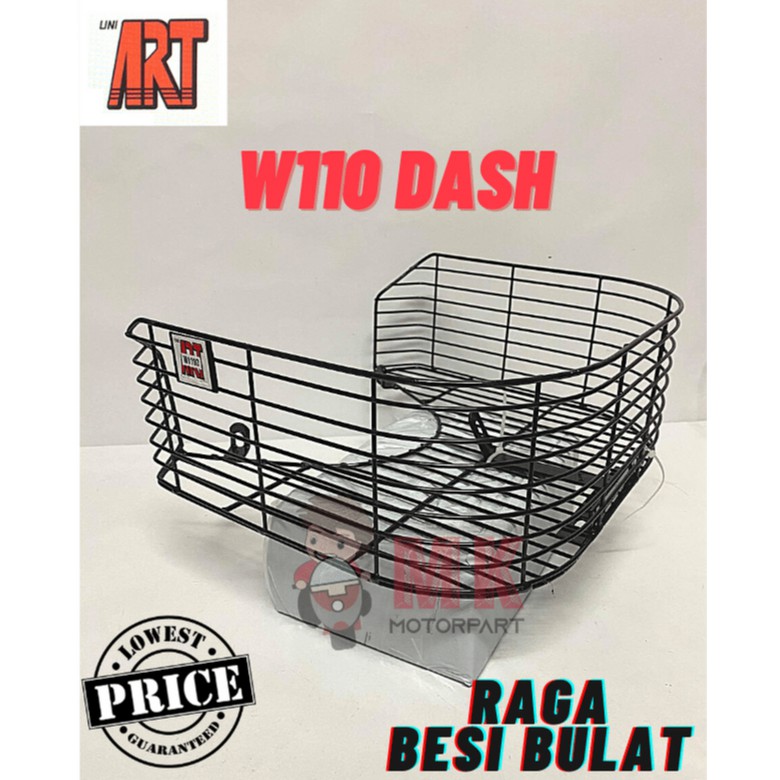 Bakul Raga BESI BULAT / Iron Wire Basket Honda WAVE110D / DASH110 v1 / Wave Dash | Shopee Malaysia