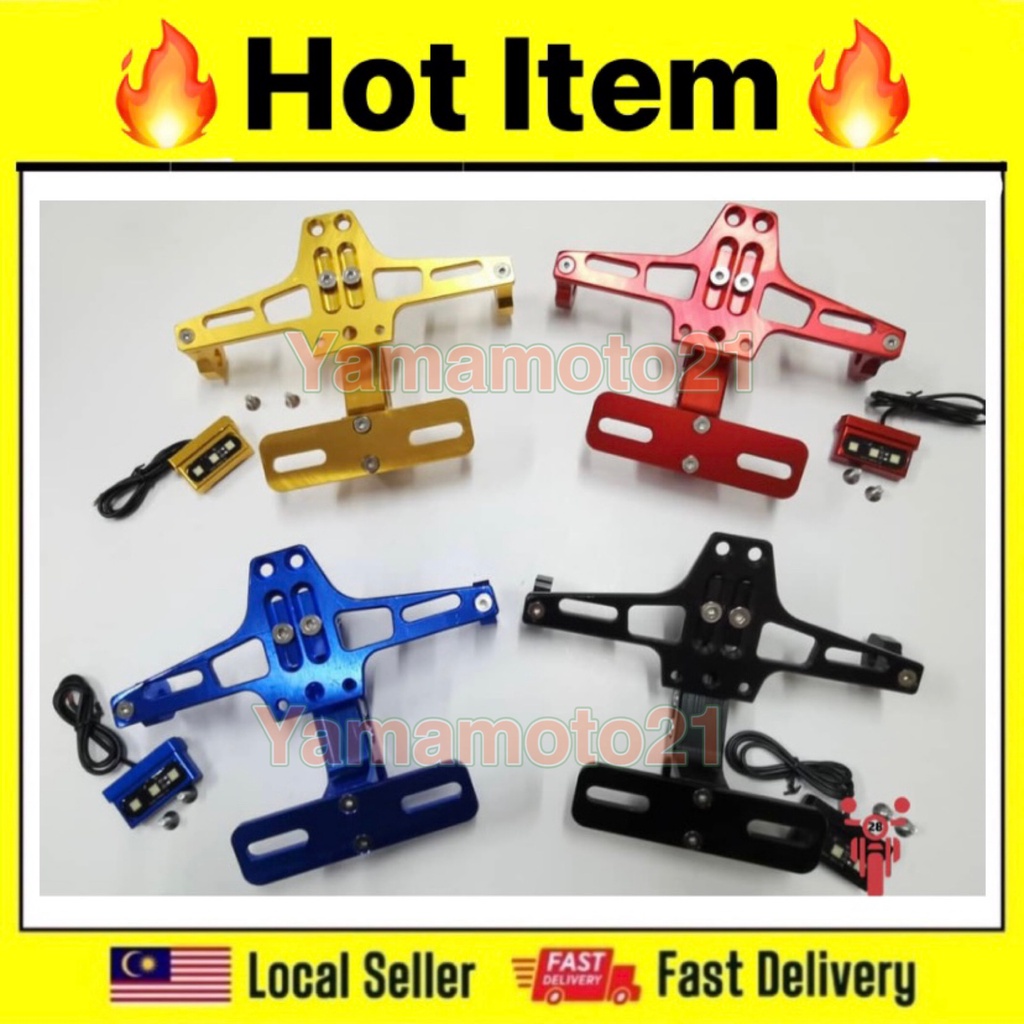 RSX RS-X Y16 MT15 NVX R15 R15ZR RS150 Y150ZR Alloy No Plate Bracket ...