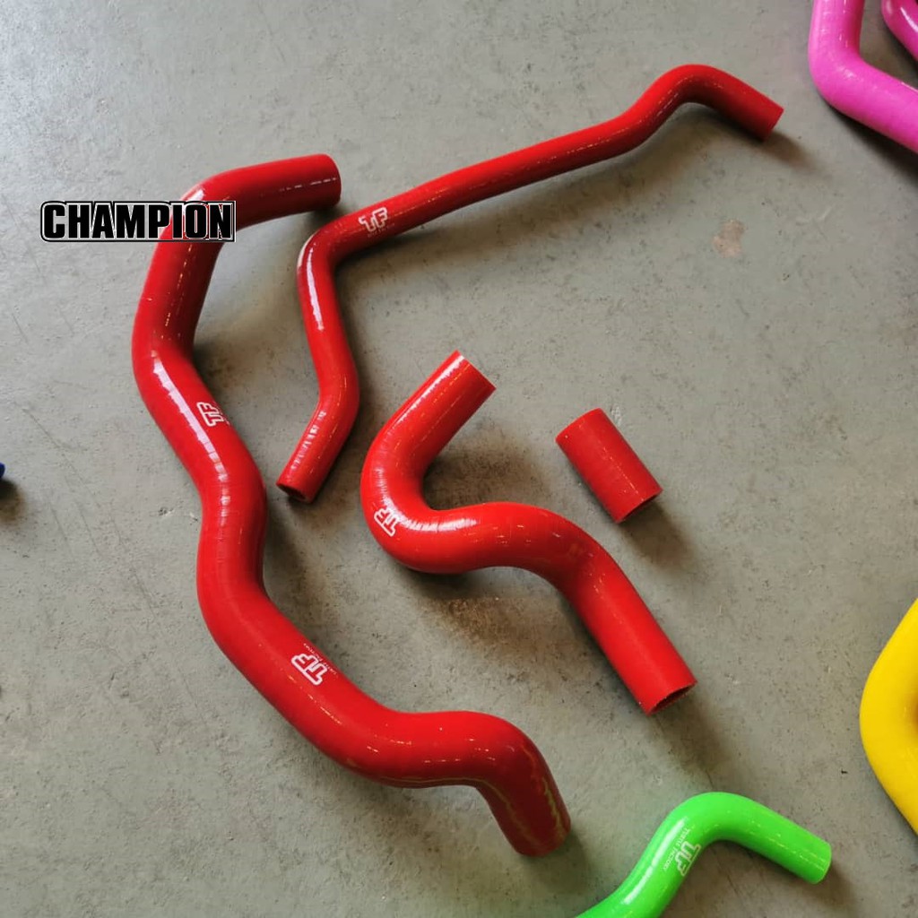 SILICONE 5LAYER RADIATOR HOSE FULL SET ORIGINAL TF THAILAND - PERODUA ...
