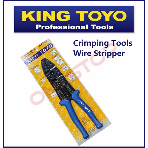 King Toyo Crimping Tools / Wire Stripper , Cutter wayar KT-TC9S ...