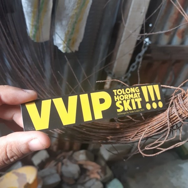 VVIP Tolong Hormat Skit !!! 110 Sticker Motor Kereta Laptop Pelbagai ...