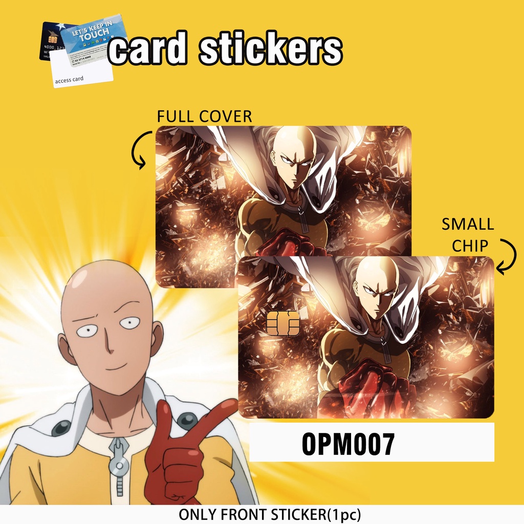 ONE PUNCH MAN STICKER - SAITAMA SITCKER - GANOS KAD STICKER - ANIMATION ...