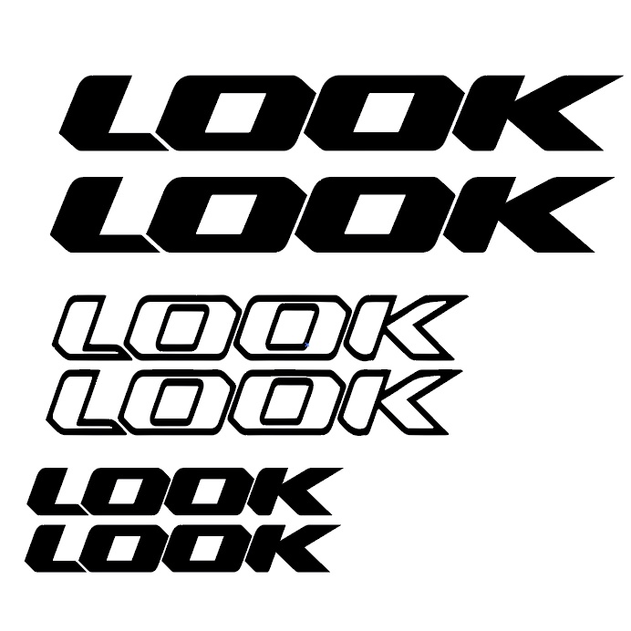 LOOK BIKE STICKER,TAHAN SEMUA CUACA KUALITI TERBAIK.STICKER BASIKAL ...