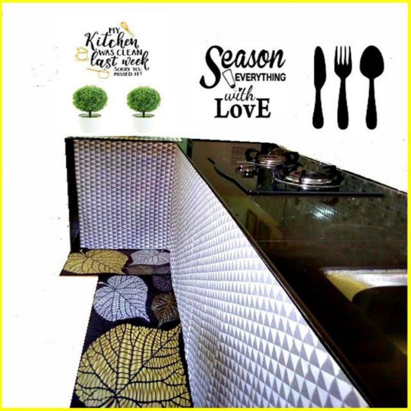 🔥🔥Ready stock Langsir table top kitchen cabinet curtain langsir bawah ...