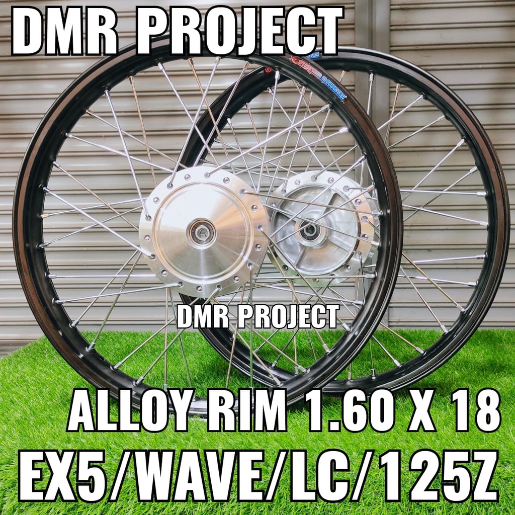1.60 X 18 EX5 DREAM/Y125Z/SRL/LC135/WAVE125/W110/W100/LC5S ALLOY RIM 1 ...