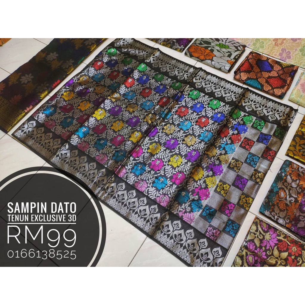 [PROMOSI HARGA RUNTUH] SAMPIN DATO TENUN 3D | Shopee Malaysia