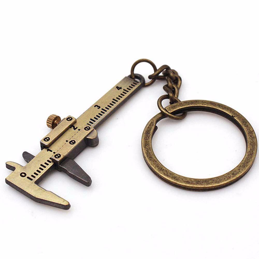 PEWANY Vernier Caliper Keychain Portable Scale Keychain Gadget Car ...
