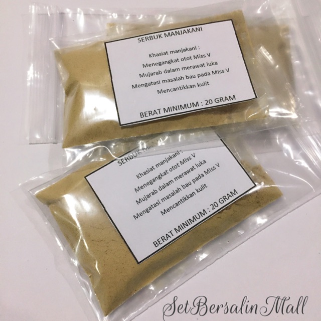 SERBUK MANJAKANI (10 / 20 GRAM) | Shopee Malaysia